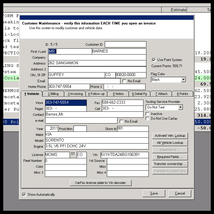 Points System Manager