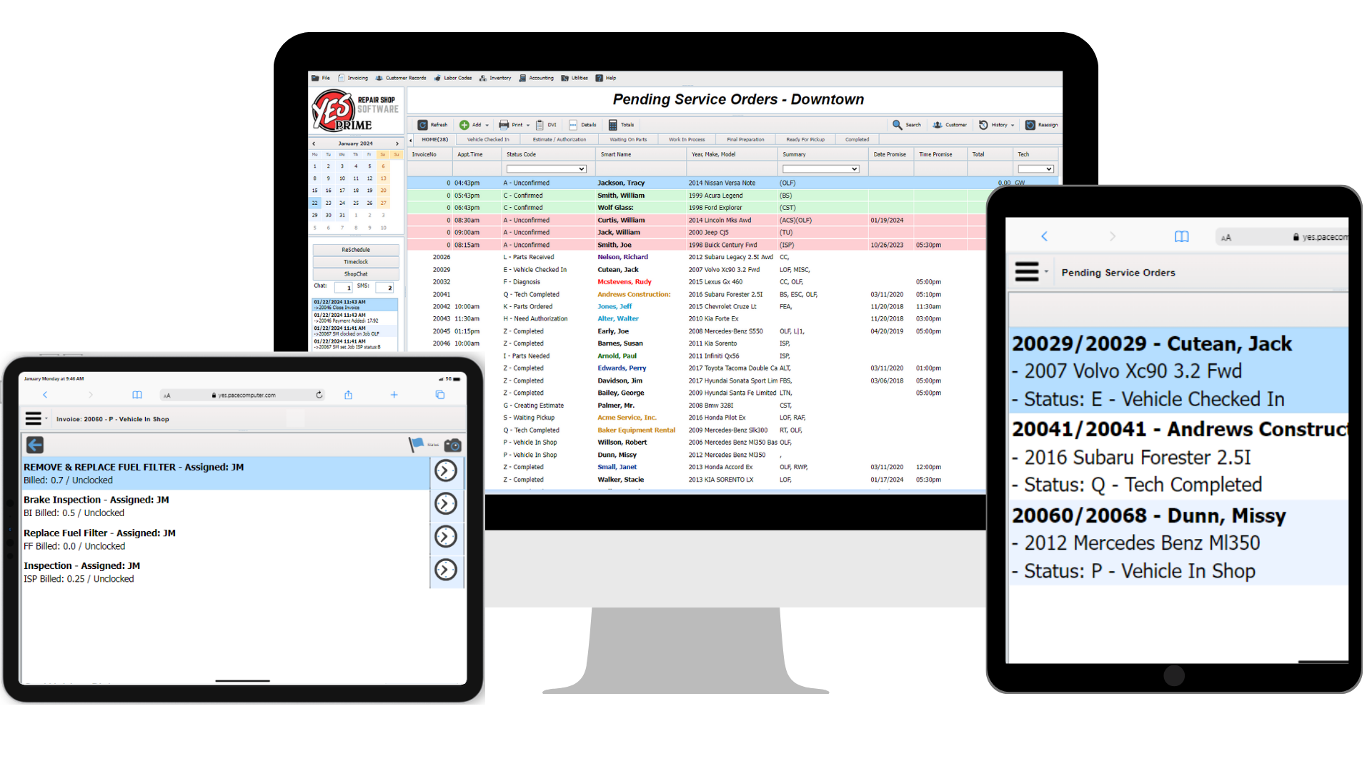 All In One Workshop Management Software